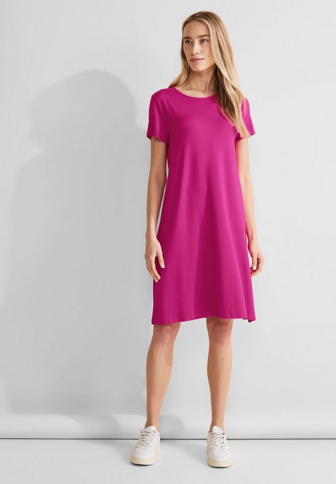 Street One Sommerkleid Aus Viskose Moderate Länge